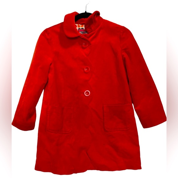 Mini Boden | Jackets & Coats | Boden Mini Girl Scalloped Edge Velvet ...